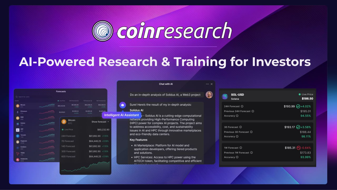 AI-Powered Crypto Research. Smarter Investments.